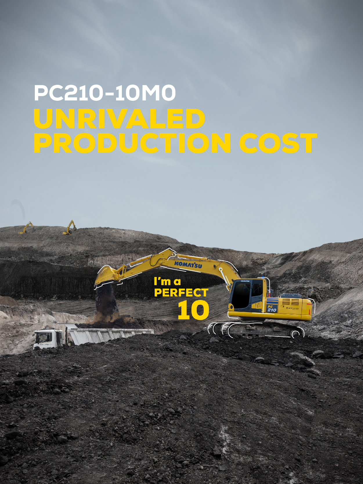 Komatsu PC210-10M0: Solusi Tekan Biaya Produksi - United Tractors