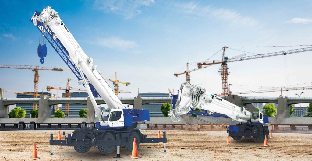 Langkah-langkah Melakukan Lifting Alat Berat Crane Tadano Rough Terrain ...